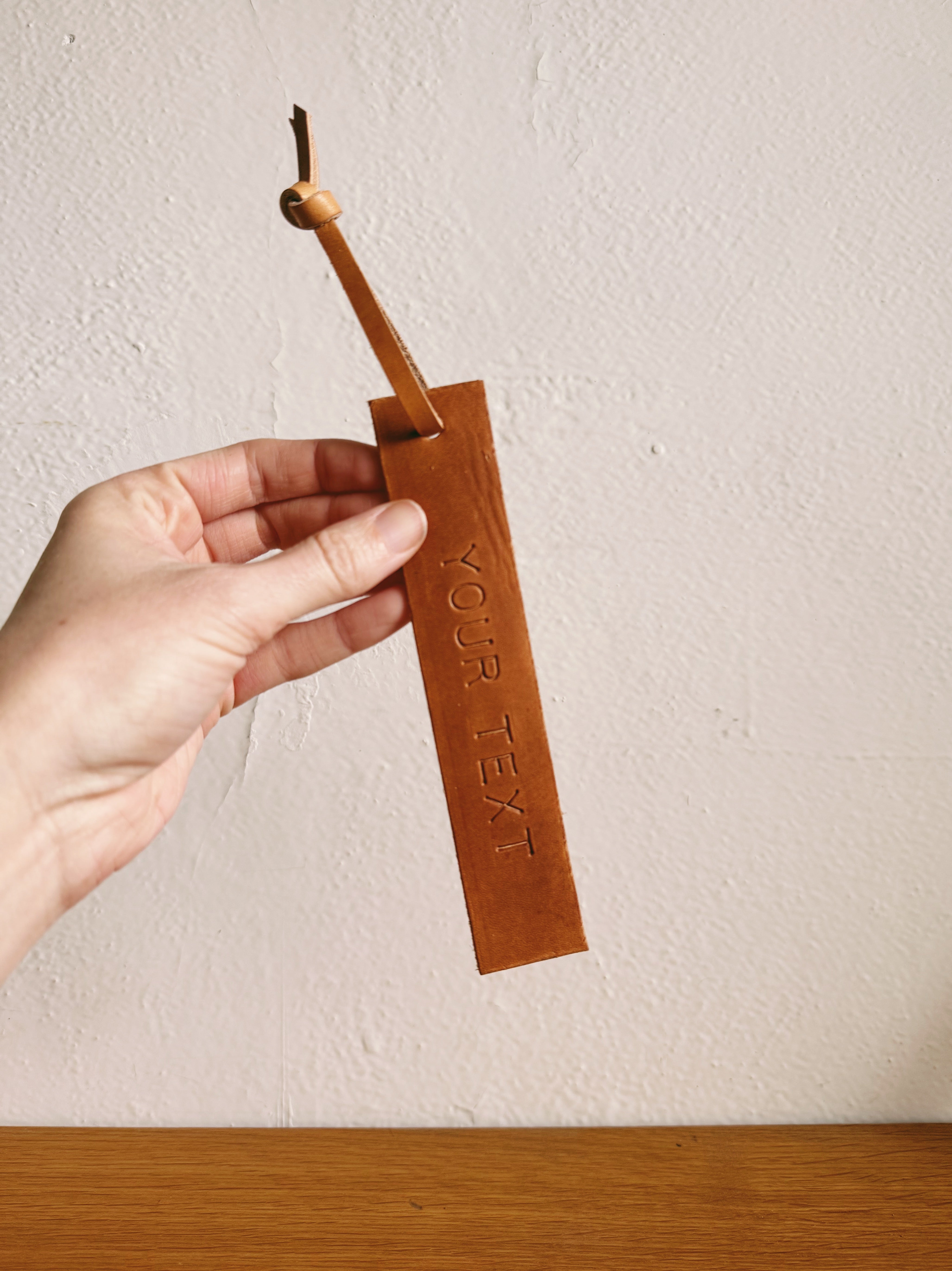 Bookmark - Custom Word | Leather | A Well Worn Story | Shop
